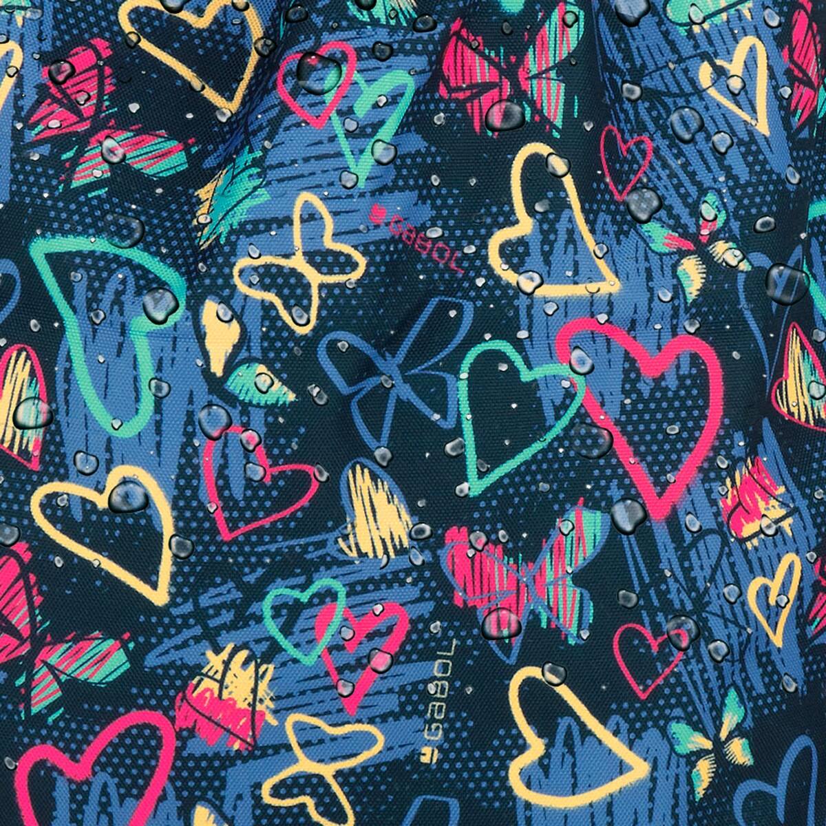 Mochila Gabol TIZAS con corazones y resistente al agua · Gabol · El ...