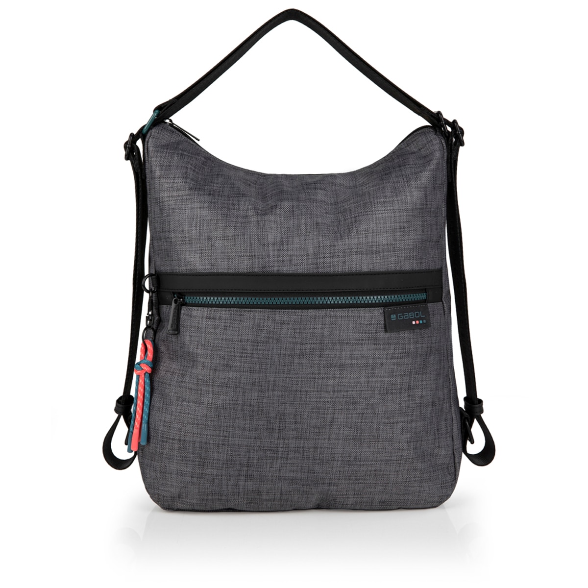 Bolso-mochila shani con bolsillo trasero Gris Gabol · El Corte Inglés