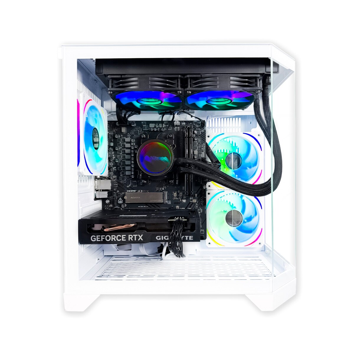 Sobremesa Gaming Nitropc Avanzado Nitro Plus, Ryzen 5, 16GB, 1TB SSD ...