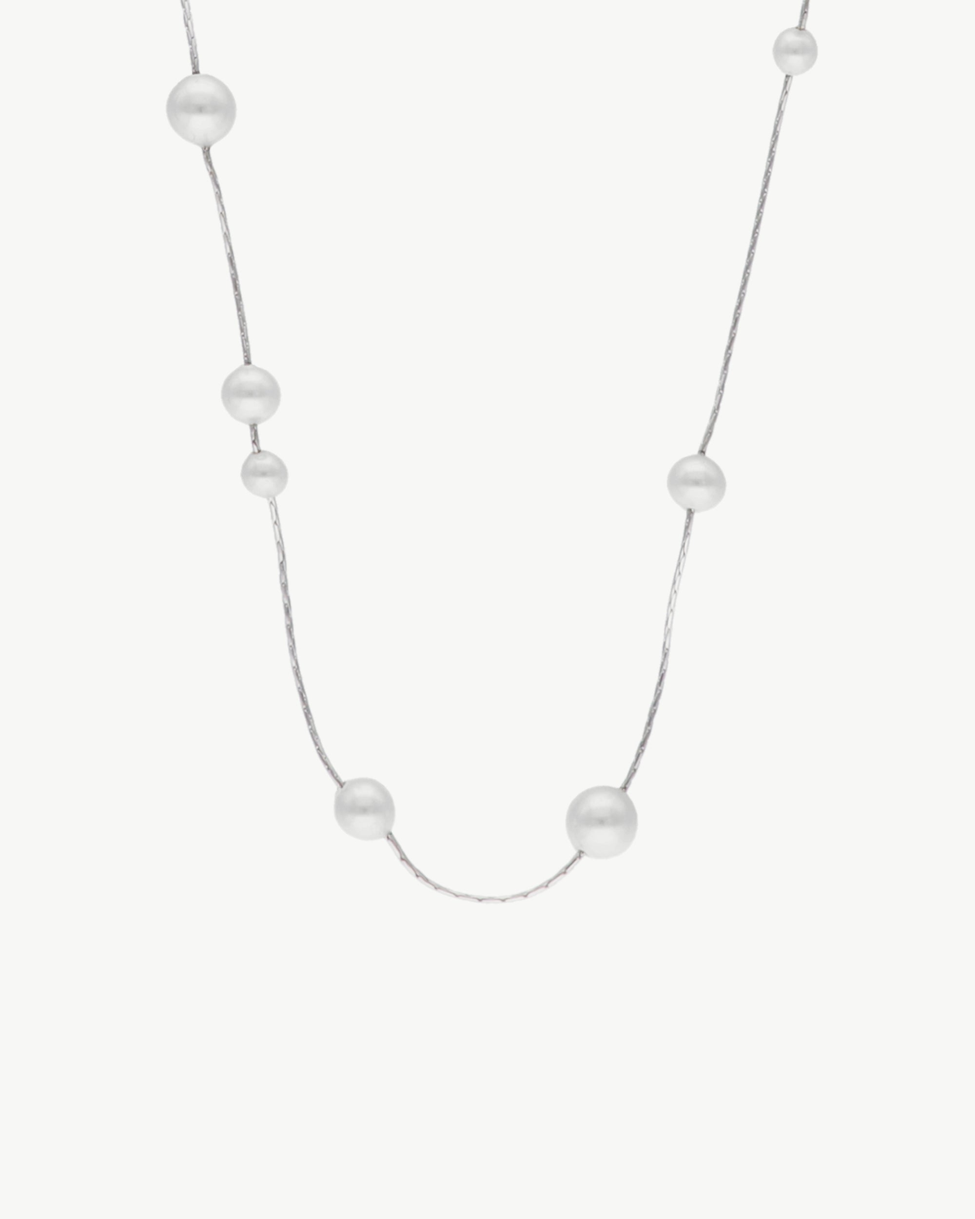 Collar majorica 40cm con perlas dangle Perla · El Corte Inglés