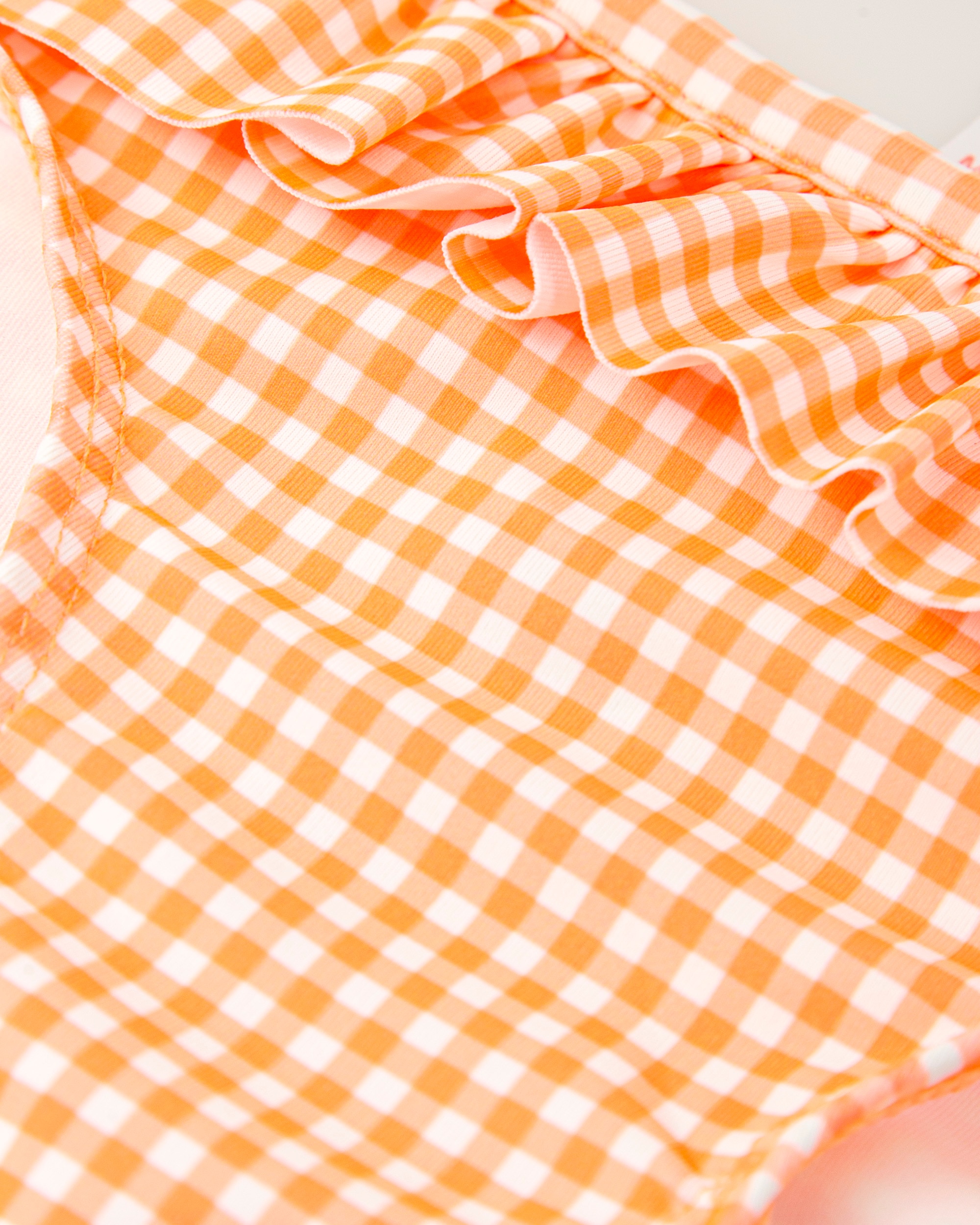 Bikini de niña vichy con volante · Tutto Piccolo · El Corte Inglés