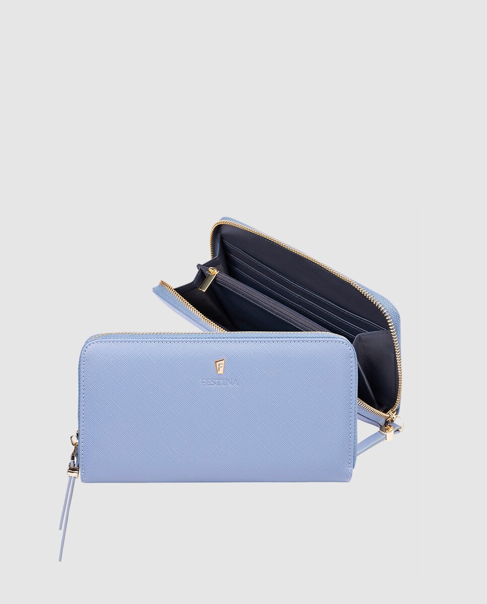 Cartera de mujer de piel color azul · Festina · El Corte Inglés