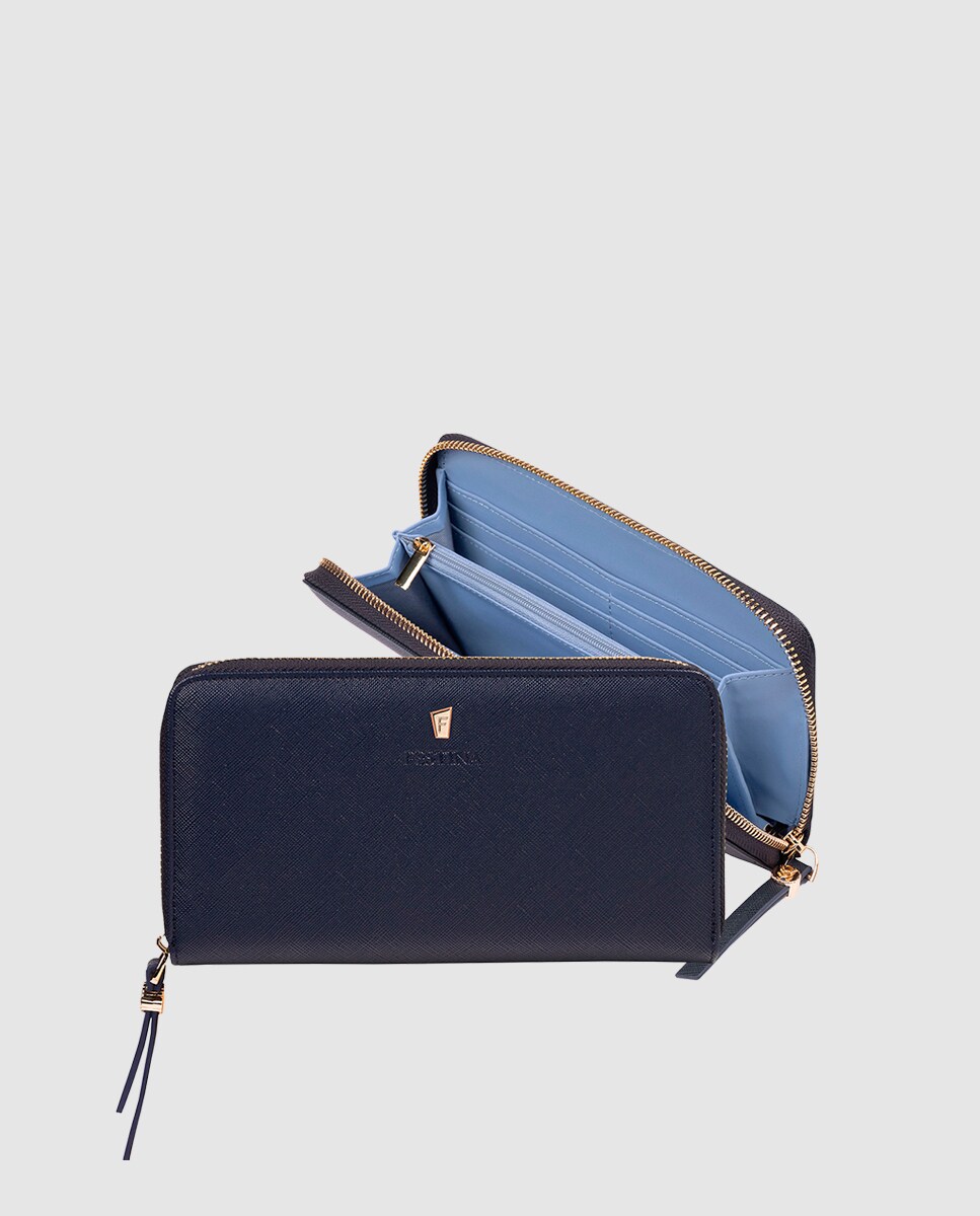 Cartera de mujer de piel color azul · Festina · El Corte Inglés