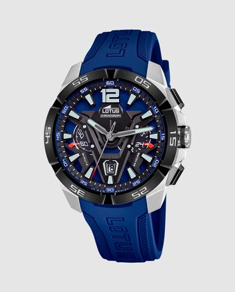 Reloj de hombre 18944/1 Vortex de caucho color azul · LOTUS · El Corte ...