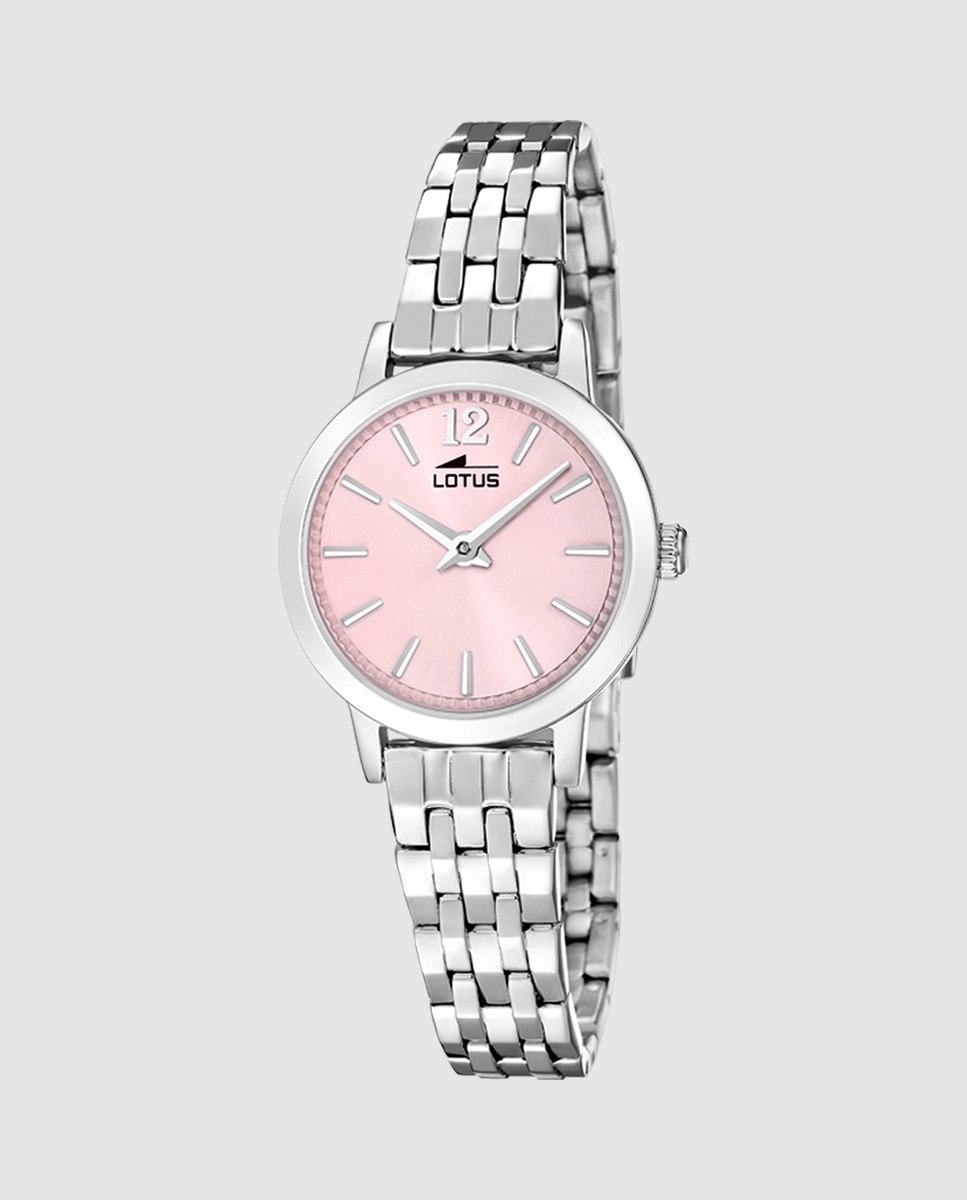 Reloj de mujer 19030/3 old money de acero plata Plata / Rosa LOTUS · El ...