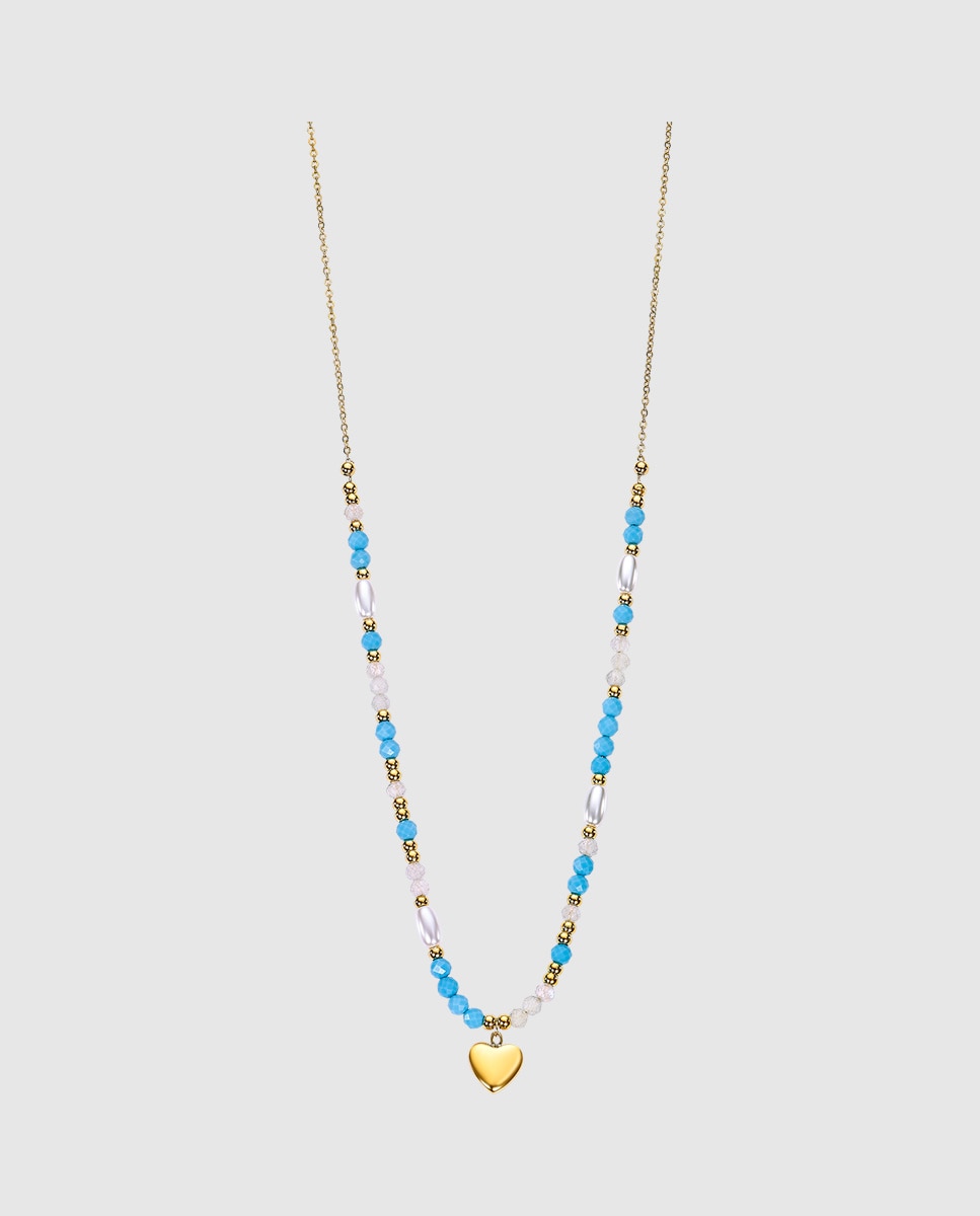 Collar lotus style ls2553-1/3 essentials acabado brillo con abalorios ...