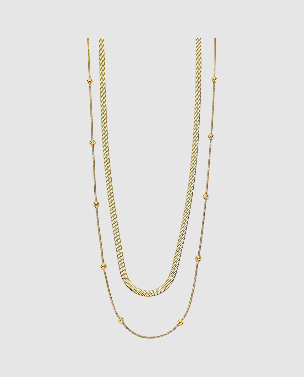Collar lotus style ls2557-1/2 urban woman acabado brillo Oro · El Corte ...