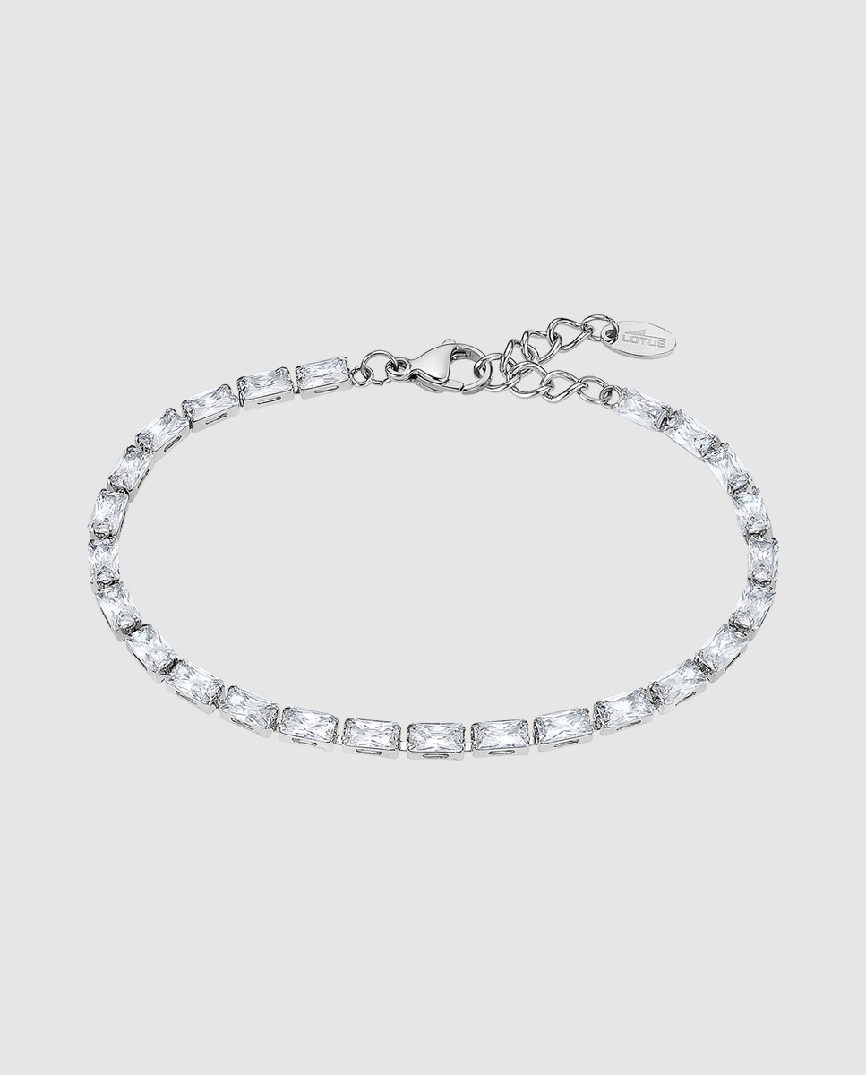 Pulsera de cadena lotus style ls2575-2 1 iconic acabado brillo Plata ...