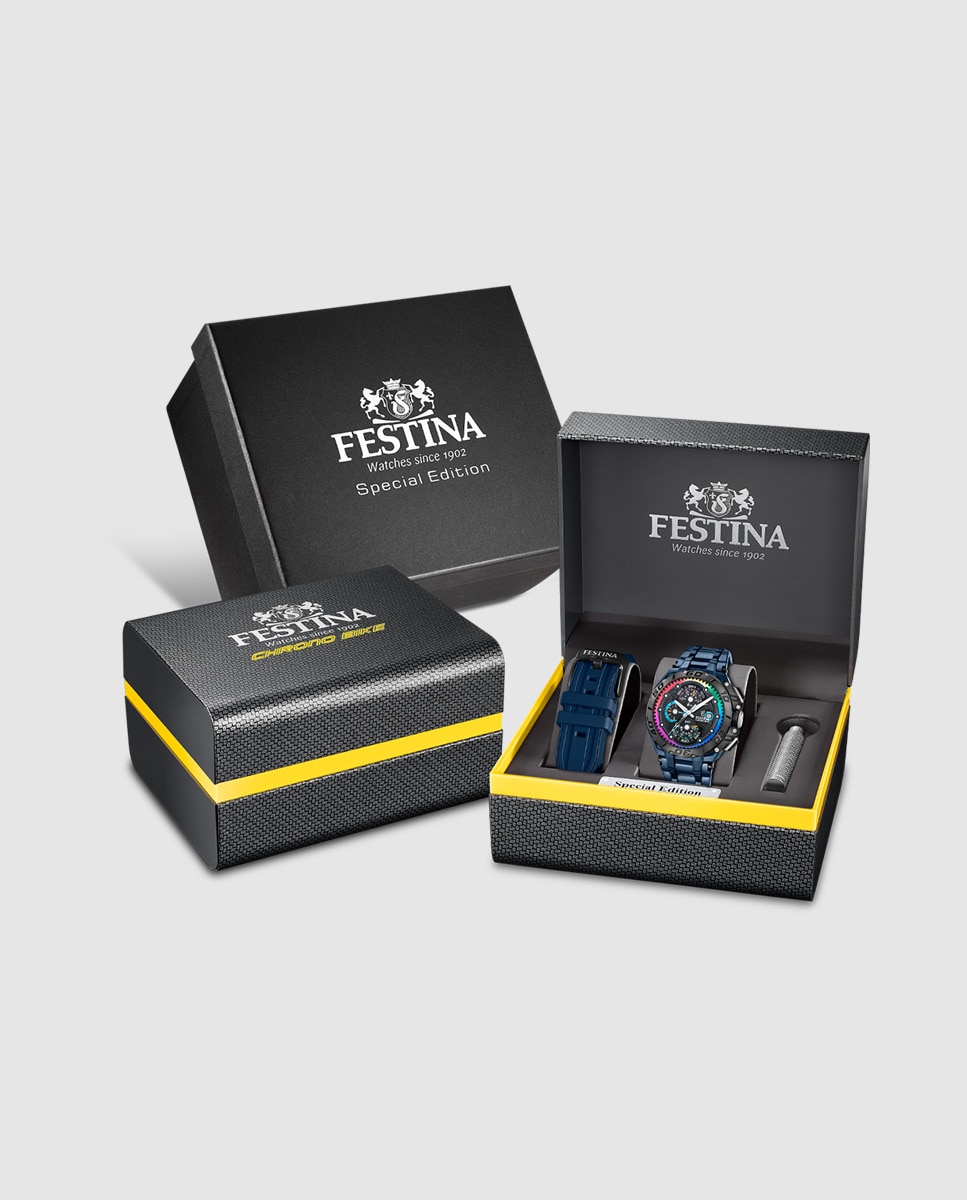 Reloj de hombre F20759/1 Chrono Bike Special Editions azul Azul · El ...