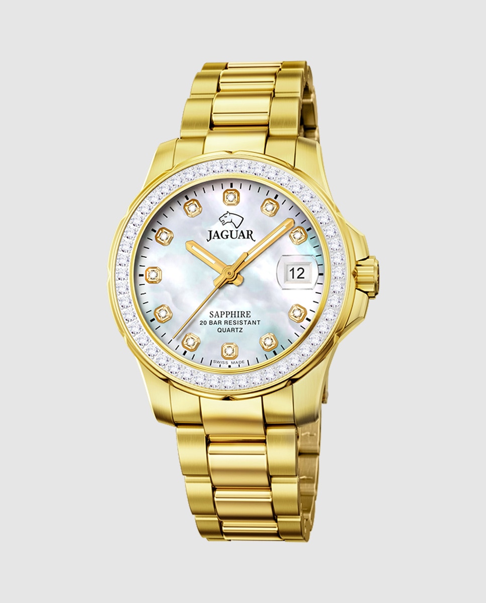 Reloj de mujer j895/a de acero oro Oro Jaguar · El Corte Inglés