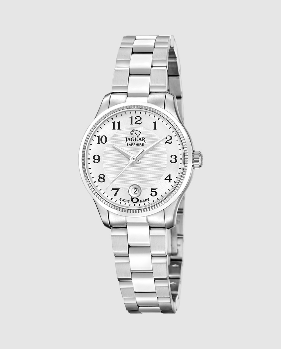 Reloj de mujer j1045/a swiss made de acero Plateado Jaguar · El Corte ...