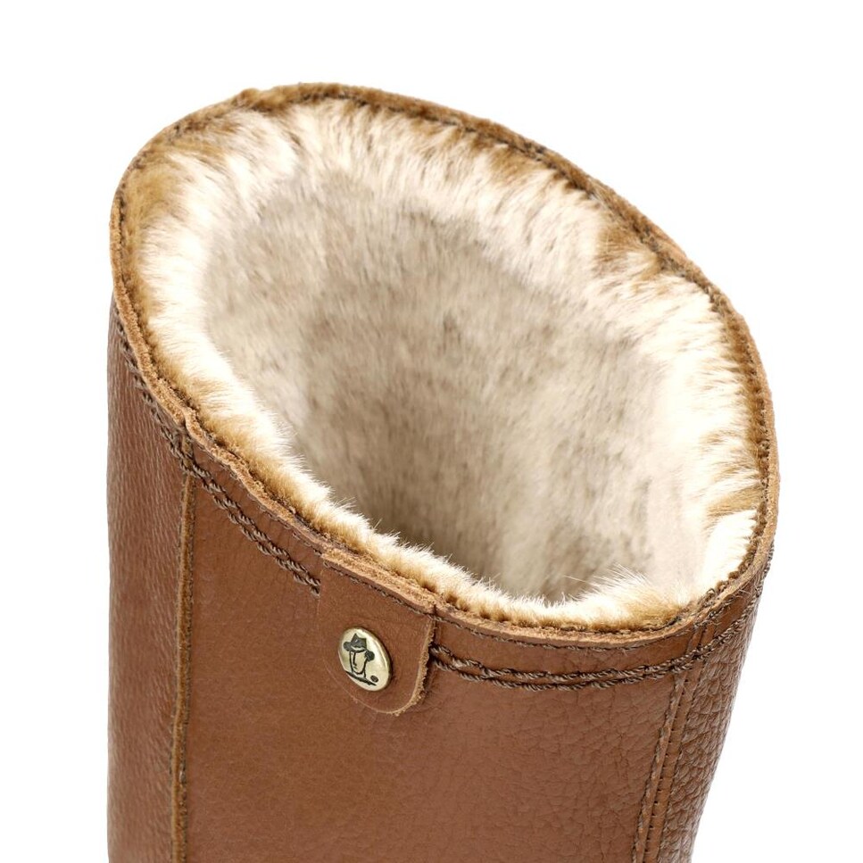 Botas de mujer en piel con forro de pelo sintético · Panama Jack · El ...