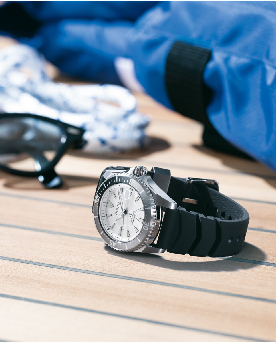 Reloj de hombre Prospex SPB191J1 de silicona y correa negra · Seiko ...