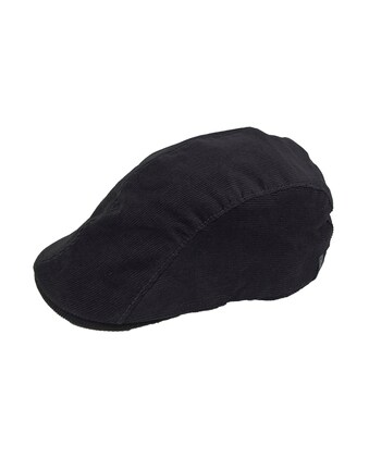 Gorra flat cap en color negro · Pertegaz · El Corte Inglés