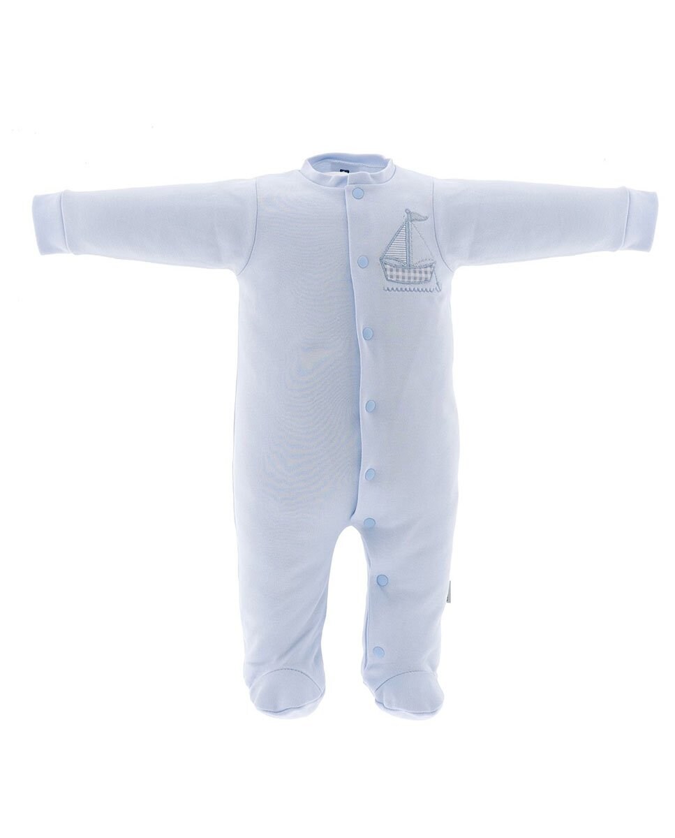 Pijama de bebé largo con bordado de velero · Cambrass · El Corte Inglés