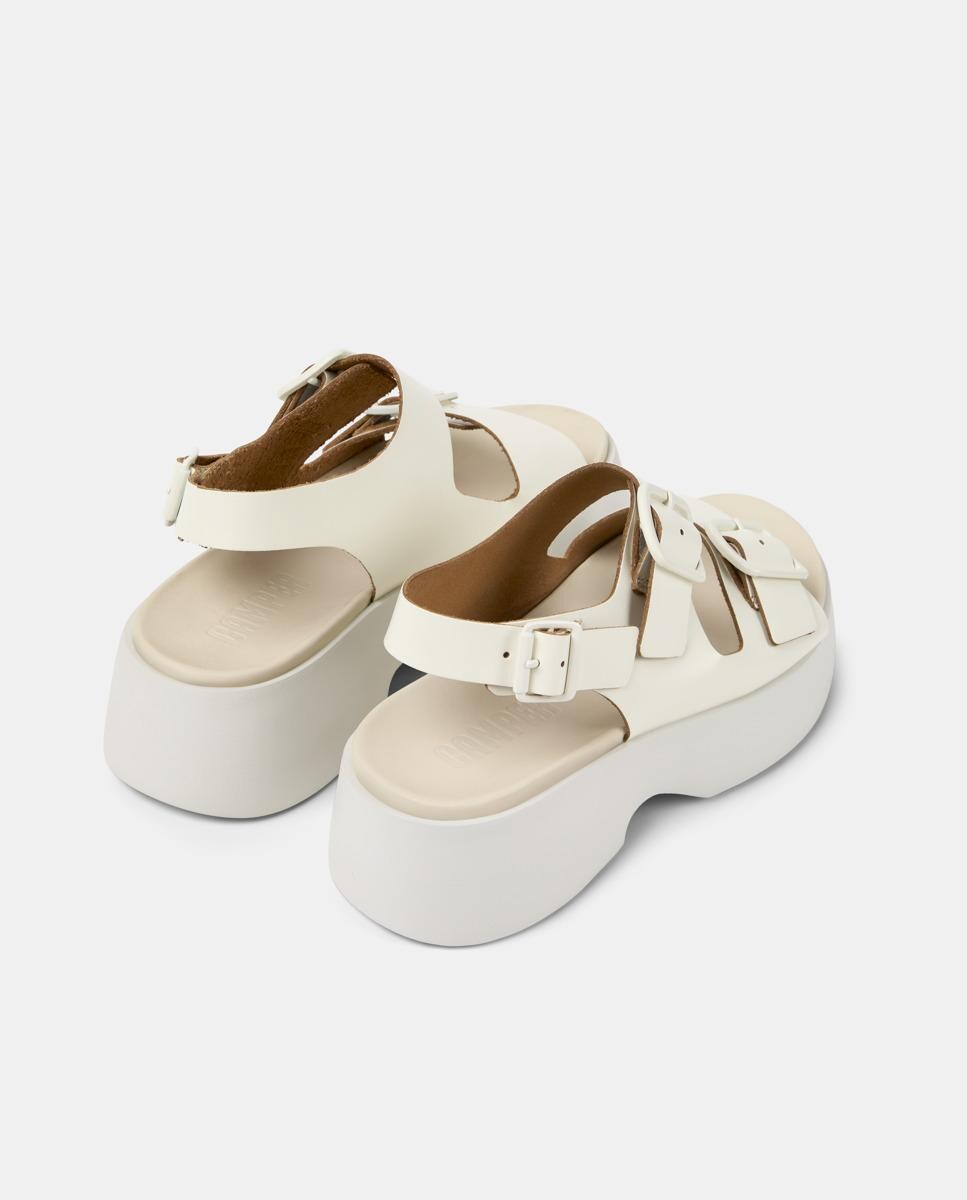 Sandalias de plataforma de mujer Tasha de piel · Camper · El Corte Inglés