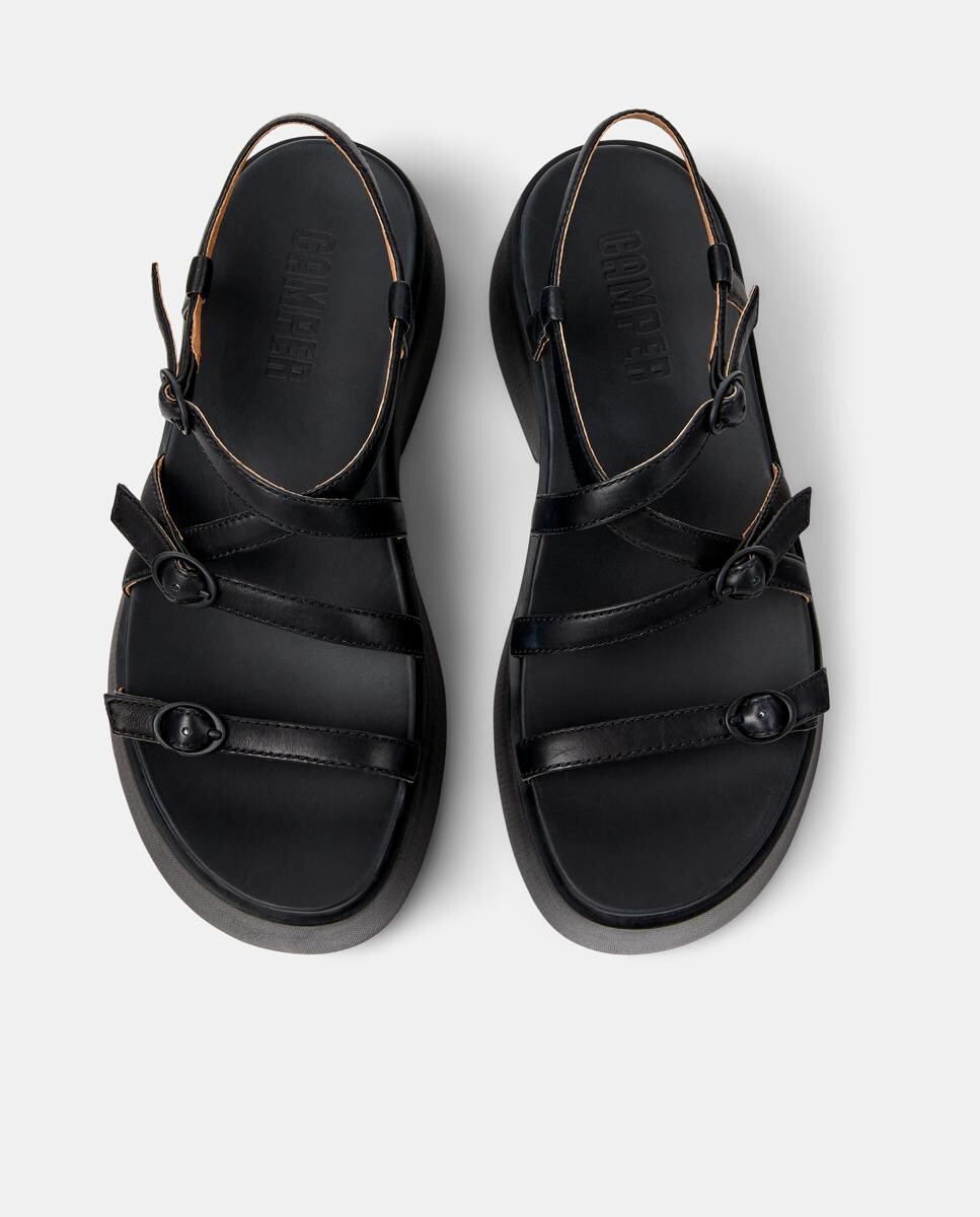 Sandalias de plataforma de mujer Tasha de piel · Camper · El Corte Inglés