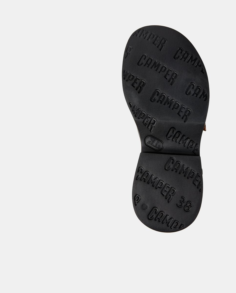 Sandalias de plataforma de mujer Tasha de piel · Camper · El Corte Inglés