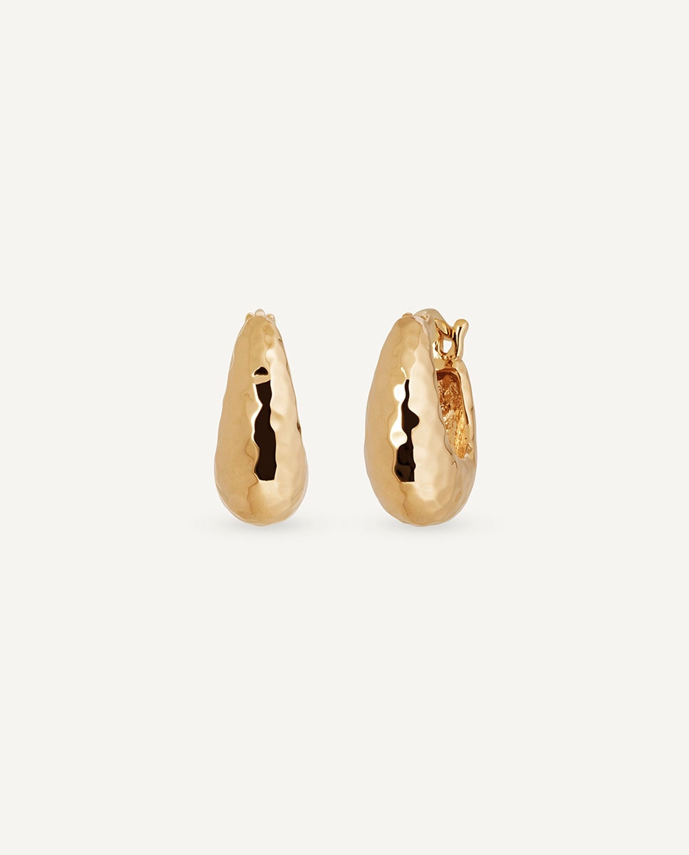 Aros nala bañados en oro de 18 kt Oro Vidal & Vidal · El Corte Inglés