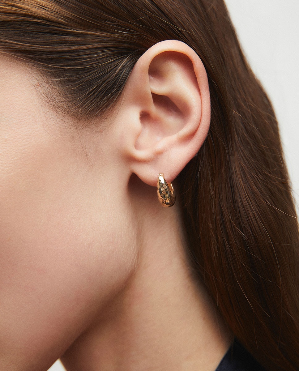 Aros nala bañados en oro de 18 kt Oro Vidal & Vidal · El Corte Inglés