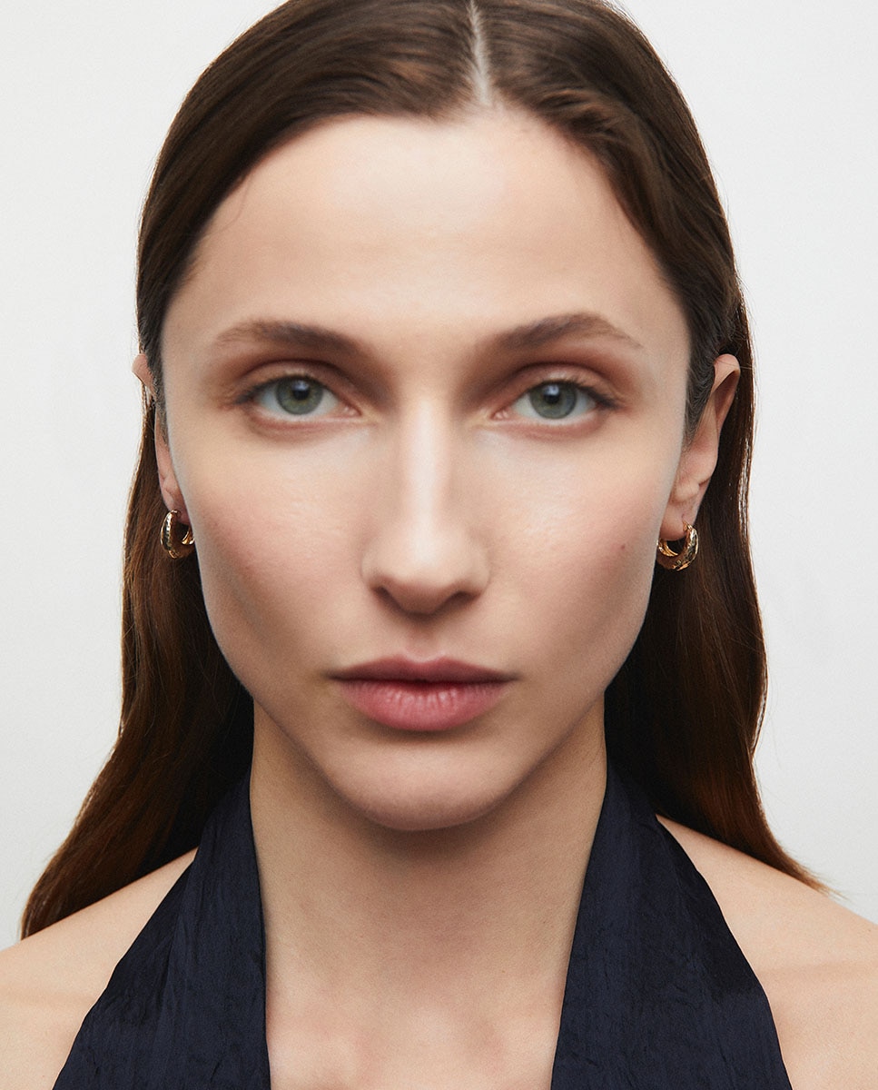 Aros nala bañados en oro de 18 kt Oro Vidal & Vidal · El Corte Inglés