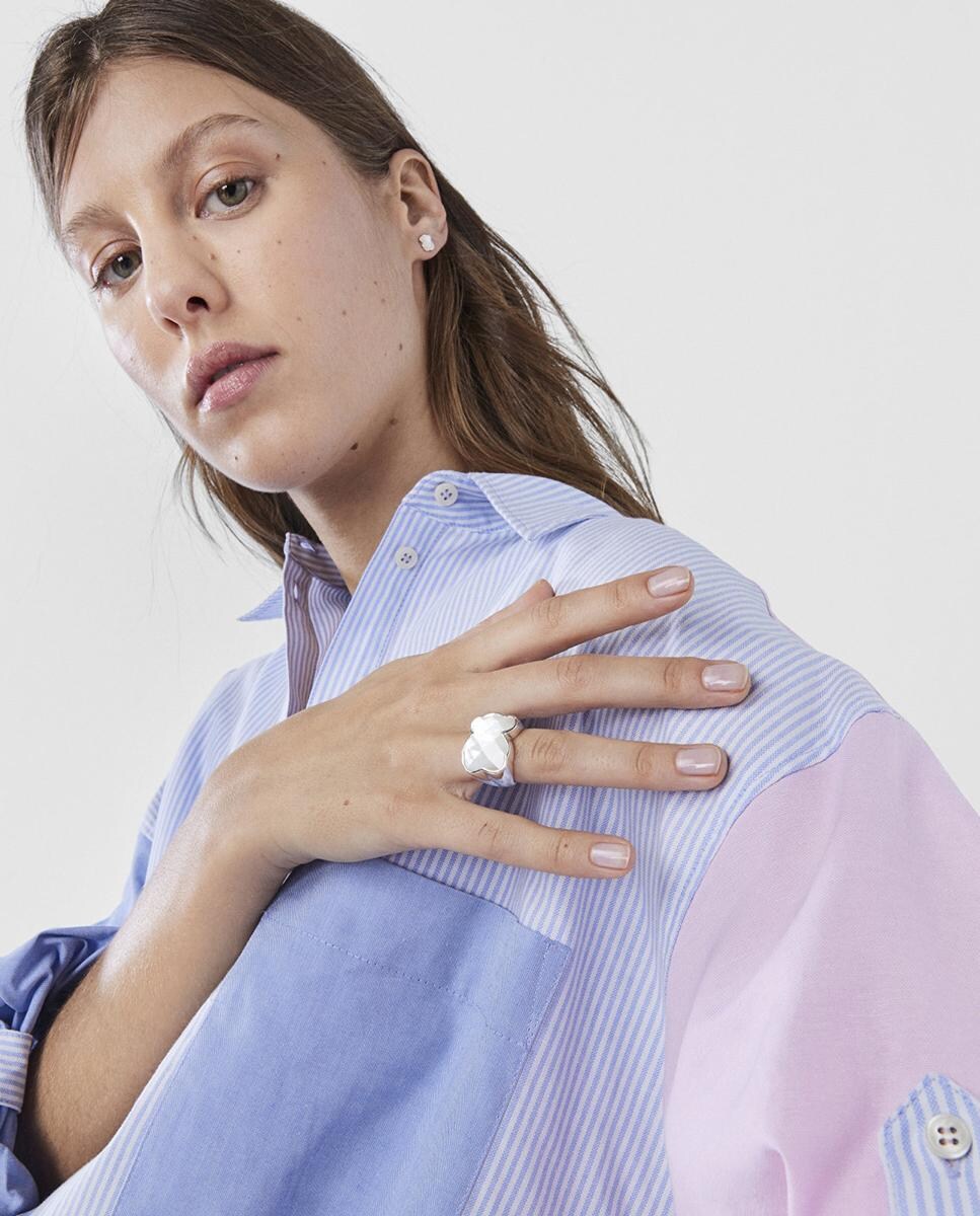 Anillo Color en plata y nácar · Tous · El Corte Inglés