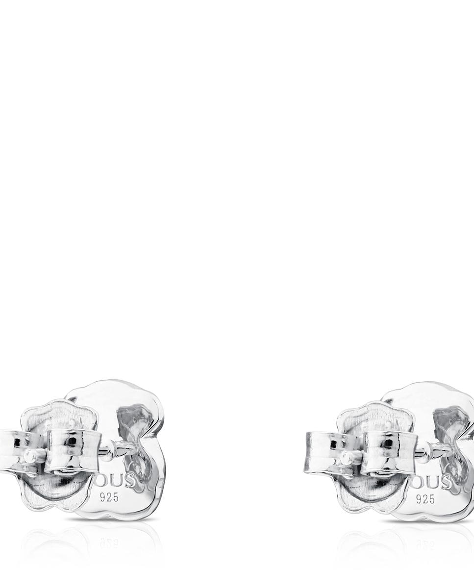 Pendientes new color de plata con amazonita Verde azulado Tous · El ...