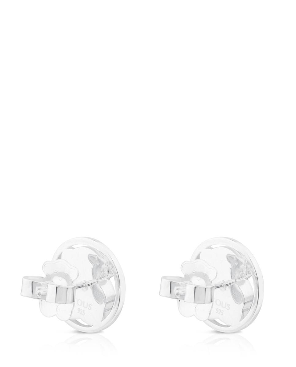 Pendientes Camille de plata con cuarzo rosa · Tous · El Corte Inglés