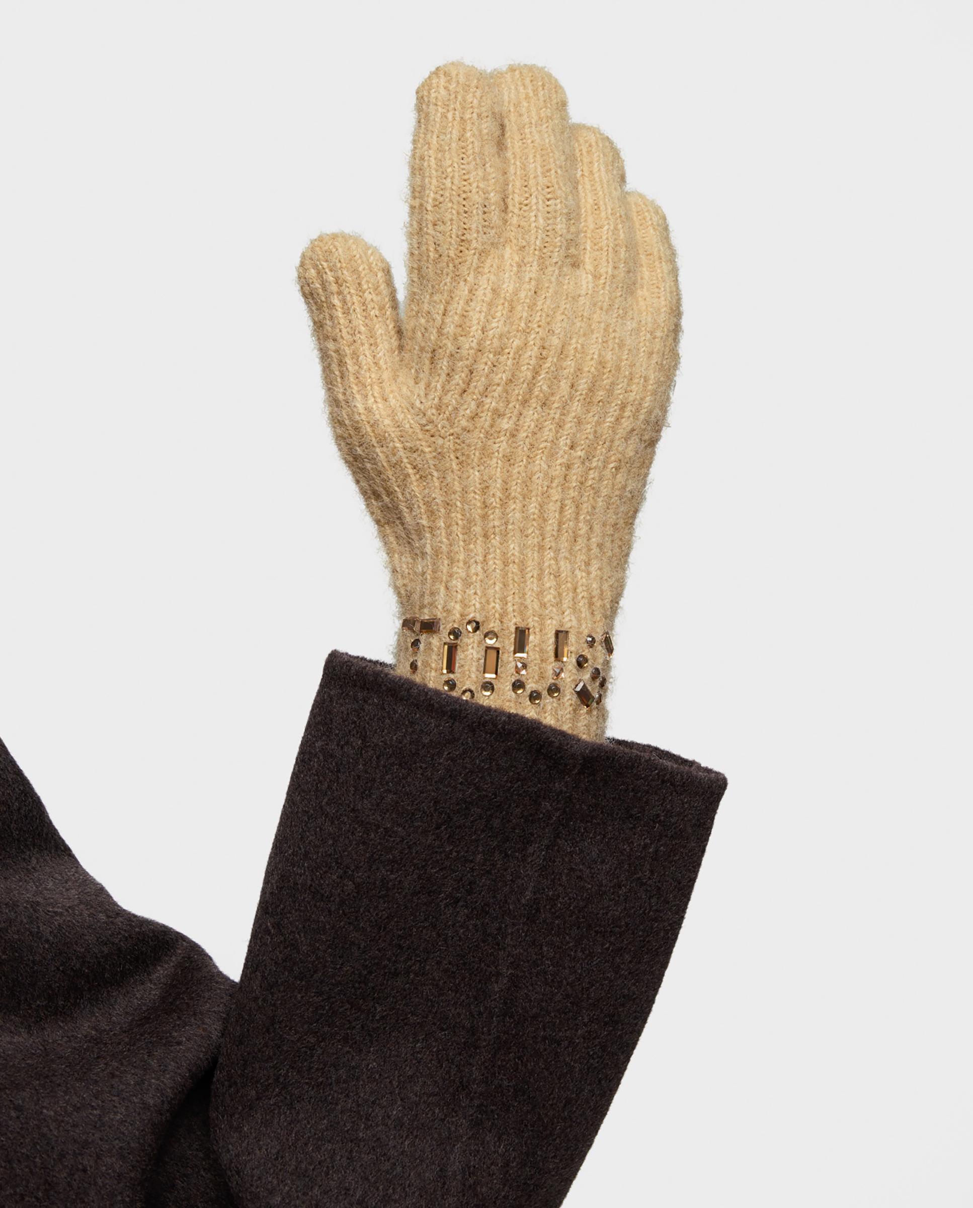 Guantes de mujer Crystal de punto con logo Arena Tous · El Corte Inglés