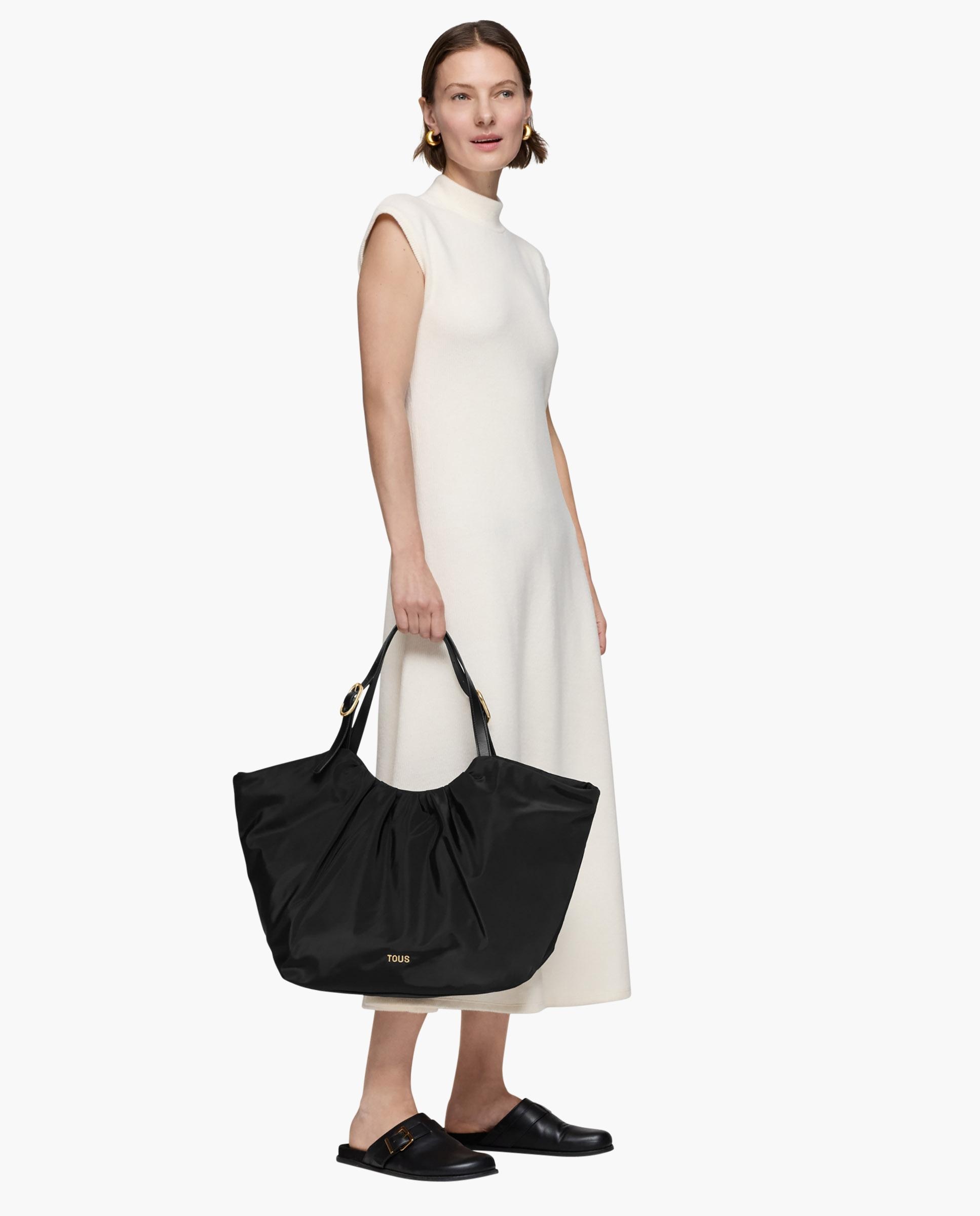 Capazo de mujer travel grande con asa ajustable Tous · El Corte Inglés