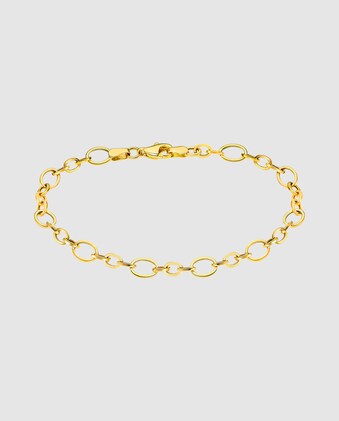 Pulsera AP00086/19 Basics de oro 9K acabado brillo · Time Road · El ...