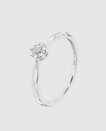 Anillo DIA00007 Diamonds de oro 9K acabado brillo · Time Road · El ...