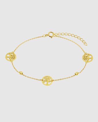 Pulsera HIN00415/19 Basics de oro 9K acabado brillo · Time Road · El ...