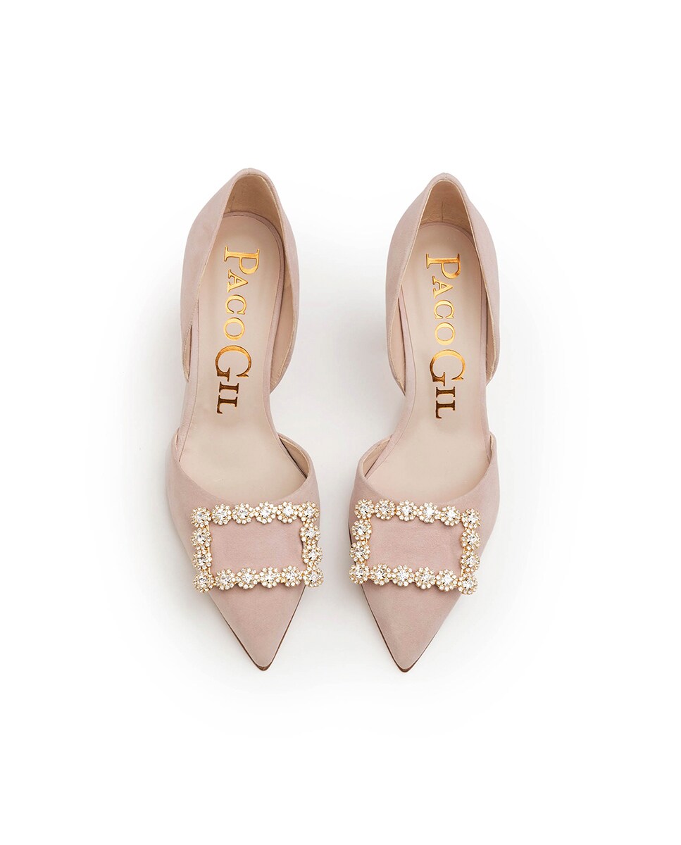 Zapatos de salón de mujer de piel con adorno · Paco Gil · El Corte Inglés