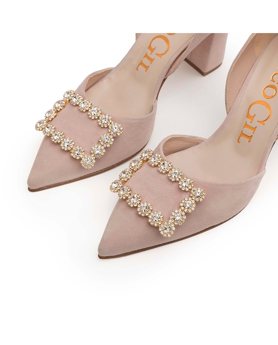 Zapatos de salón de mujer de piel con adorno · Paco Gil · El Corte Inglés
