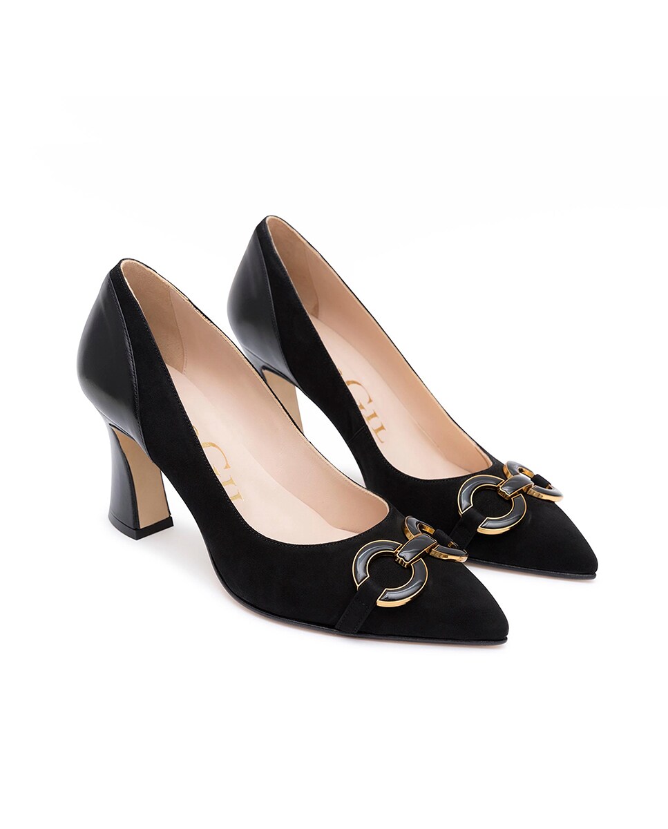 Zapatos de salón de mujer de piel con adorno · Paco Gil · El Corte Inglés