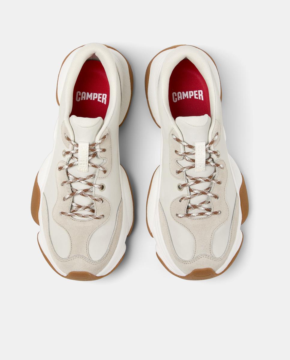 Zapatillas deportiva de hombre de piel karst 2 Blanco · El Corte Inglés