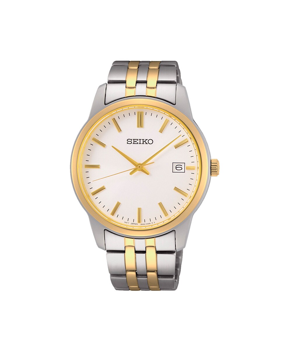 Reloj de hombre Neo classic SUR402P1 de acero y correa plateada · Seiko ...