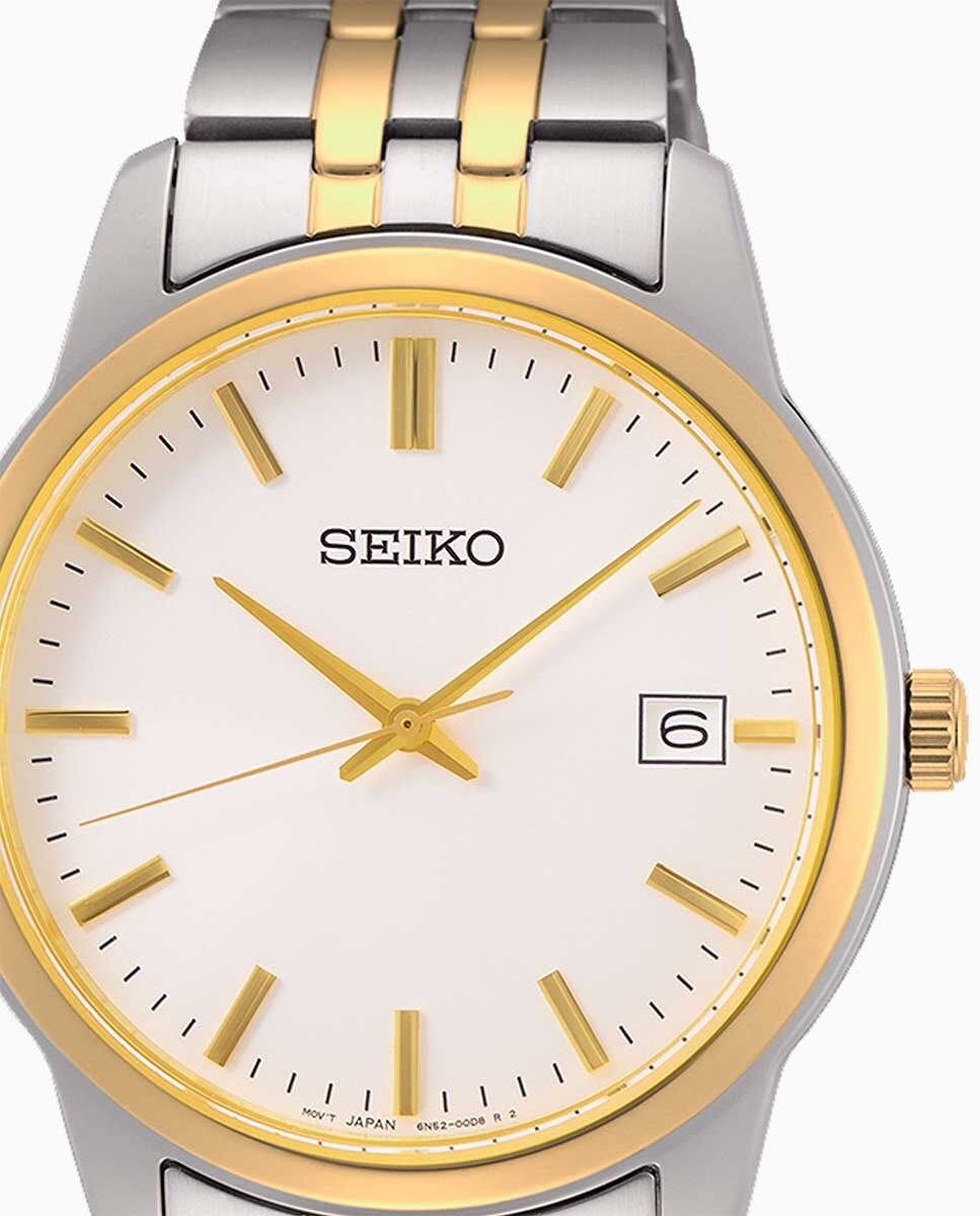 Reloj de hombre Neo classic SUR402P1 de acero y correa plateada · Seiko ...