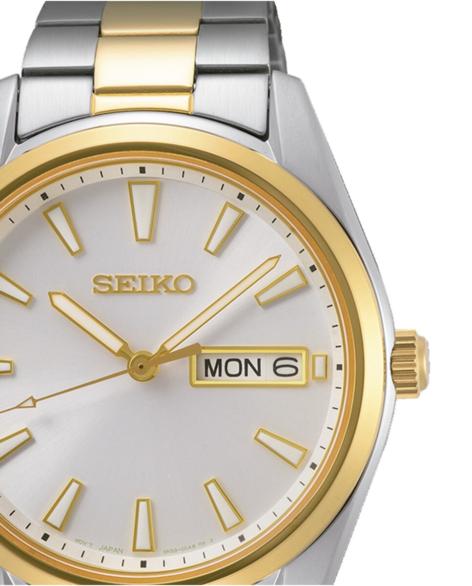 Reloj de hombre Neo classic SUR446P1 de acero y correa plateada · Seiko ...