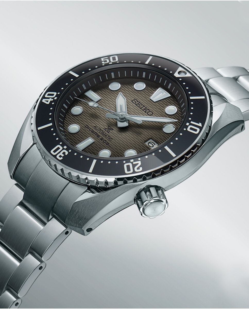 Reloj de hombre Prospex SPB323J1 automático de acero y correa plateada ...