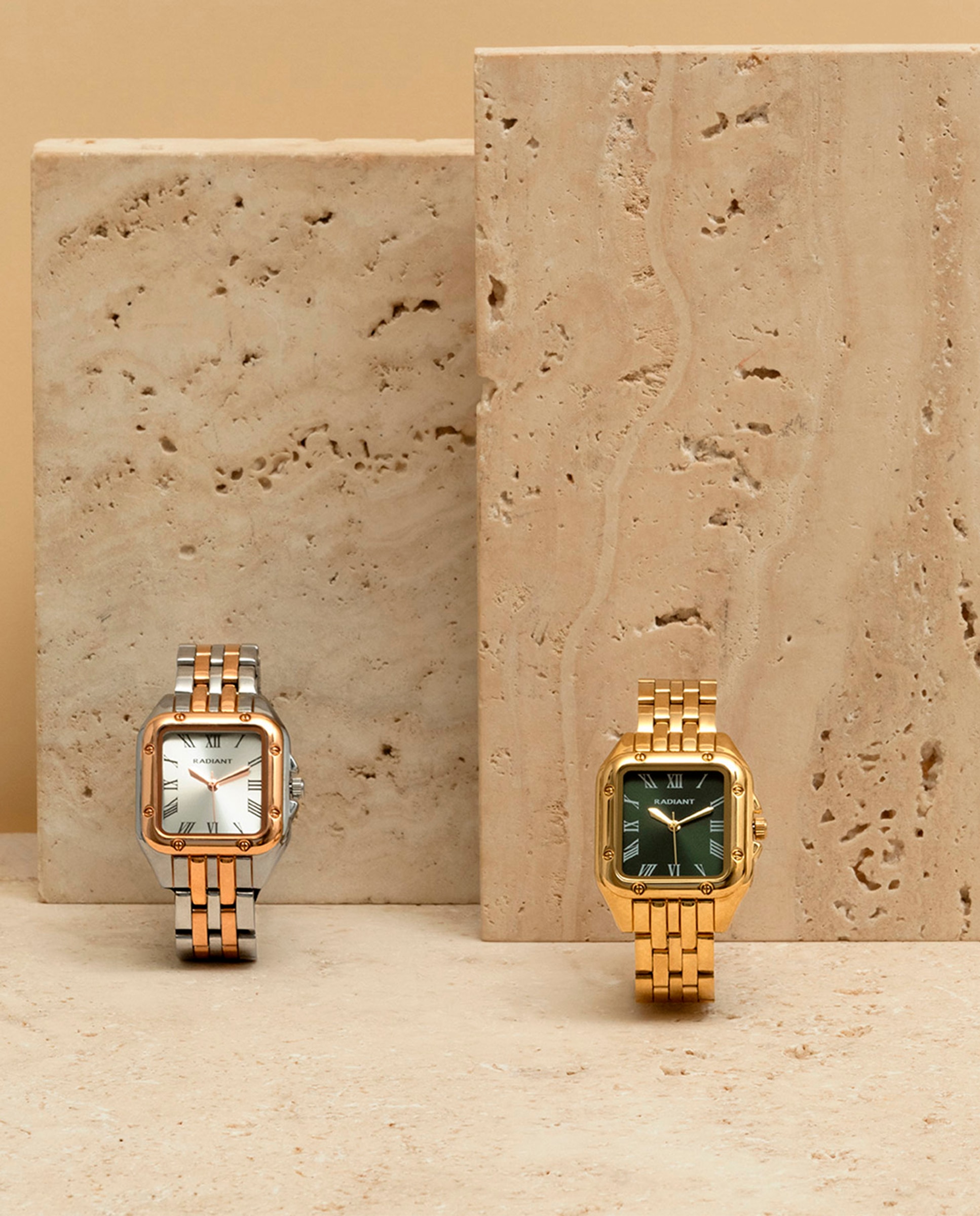 Reloj de mujer bahamas ra618205 de acero y correa dorada Oro Radiant ...