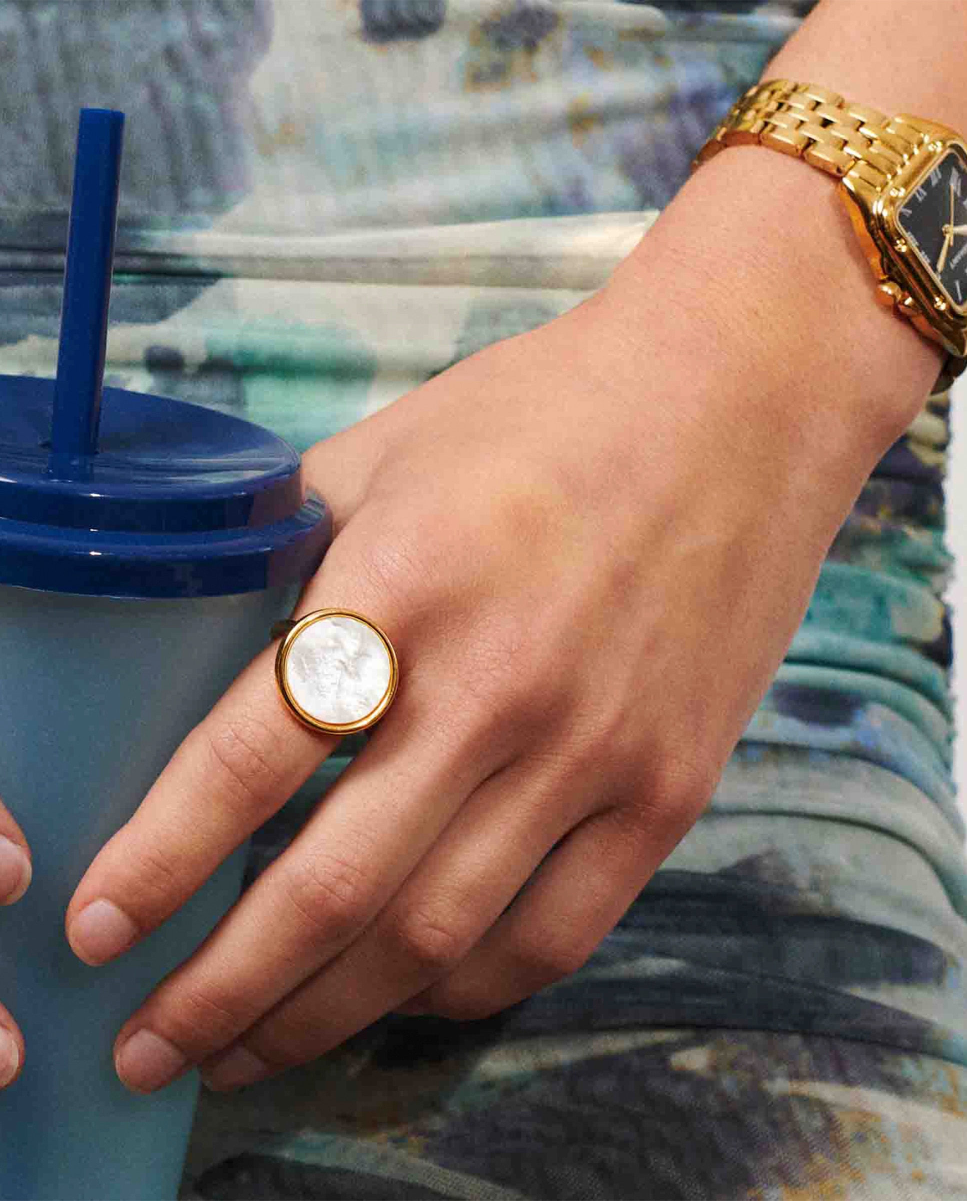 Reloj de mujer bahamas ra618205 de acero y correa dorada Oro Radiant ...