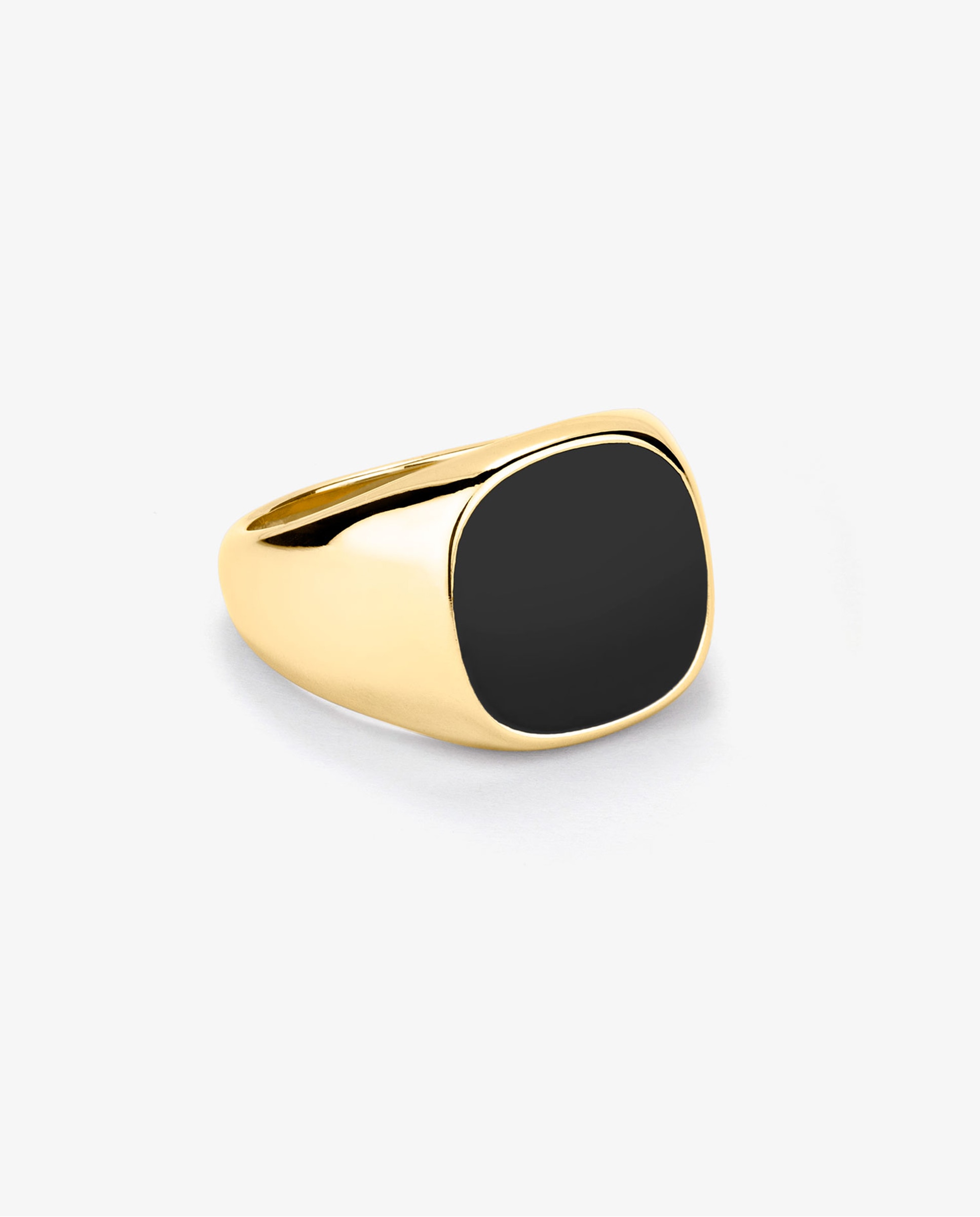 Anillo de hombre jc ruiz de acero dorado Negro Radiant · El Corte Inglés