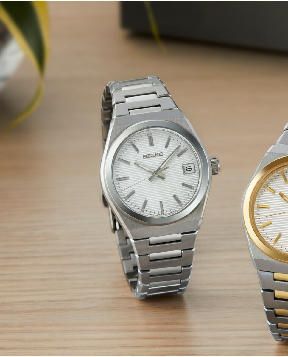 Reloj de hombre Neo classic SUR573P1 de acero y correa plateada · Seiko ...