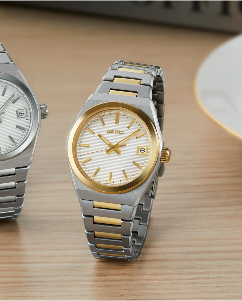 Reloj de hombre Neo classic SUR578P1 de acero y correa plateada · Seiko ...