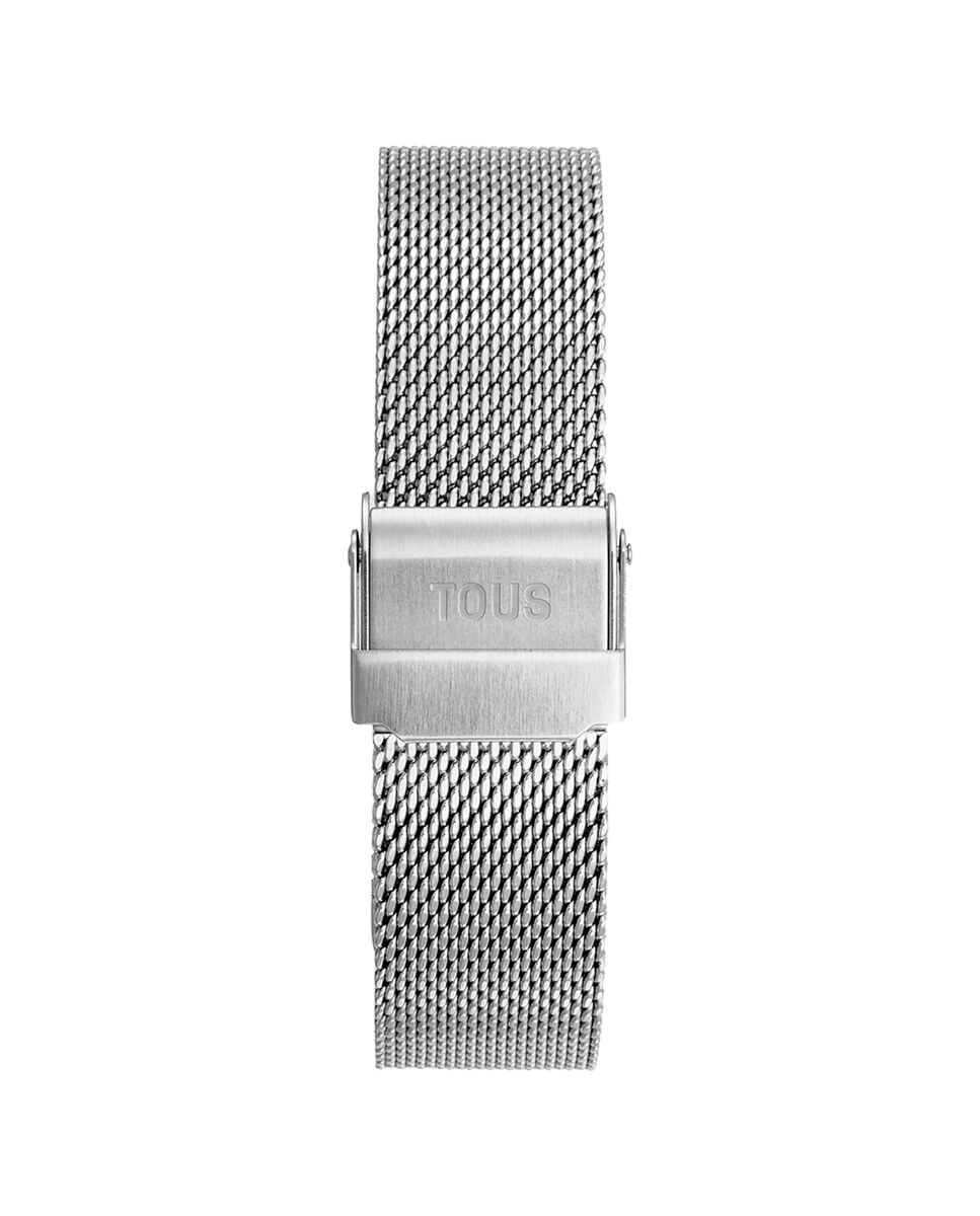 Reloj analógico Mini Mesh con brazalete de malla milanesa de acero y ...