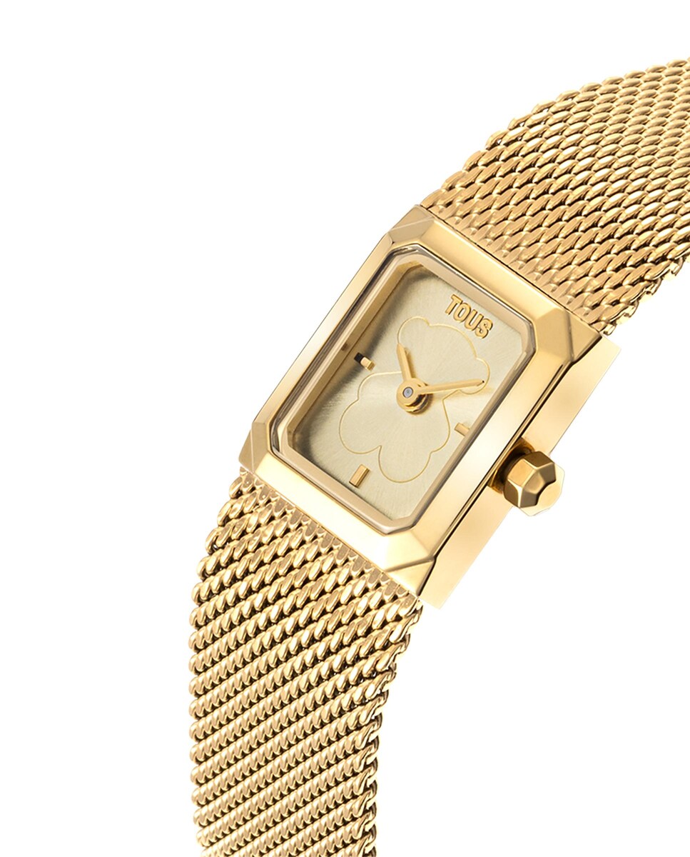 Reloj analógico Mini Mesh con brazalete de malla milanesa de acero ...