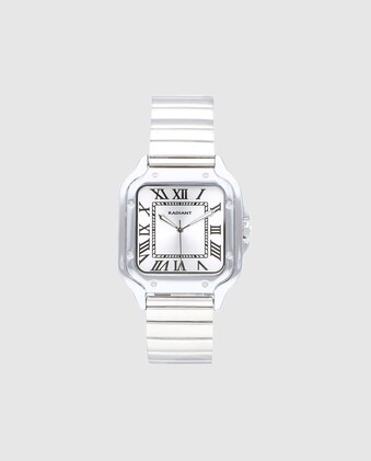 Reloj de hombre Chris him RA664203 de acero y correa plateada · Radiant ...