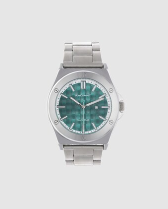 Reloj de hombre Marlon brando RA680202 de acero y correa plateada/gris ...